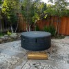 Large Teak Wood Shower/bath Mat - Pool/ Sauna/boat Mat - Non Slip- We ...