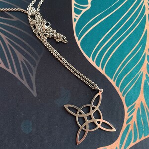 Elven Star Necklace, Seven-pointed Star, Septogram Pendant. Setogram ...