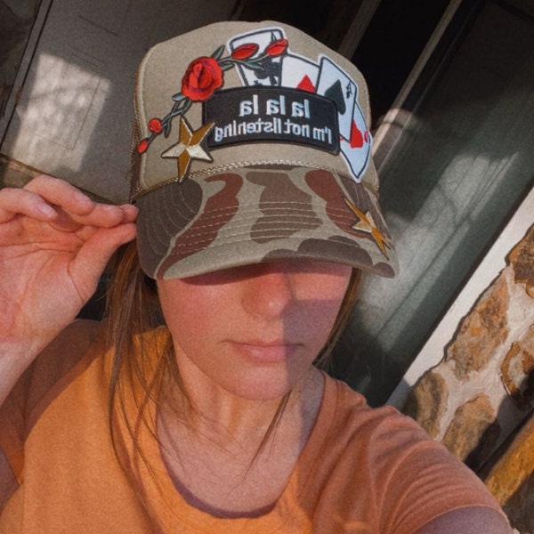 Personalized Custom Trucker Hat, Make Your Own Trucker Hat, Customize A ...