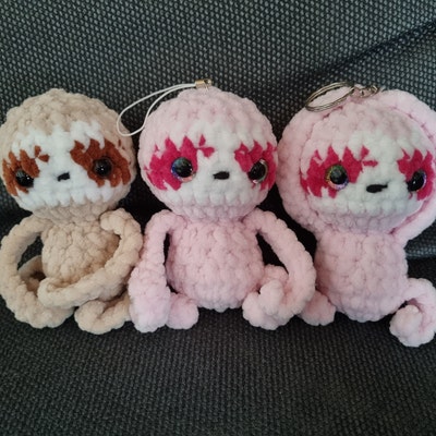 Crochet PATTERN Sloth Keychain Amigurumi Tutorial PDF in - Etsy
