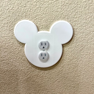 Mickey Mouse Head Light Switch Cover Disney Mickey Mouse Electrical ...