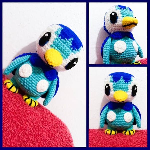 Crochet Pokemon Piplup - Pattern in PDF - Etsy
