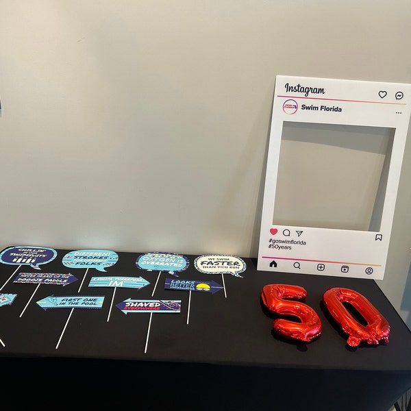 Funny Making Waves - Swim Team Photo Props - Swimming Party Photo Booth ...