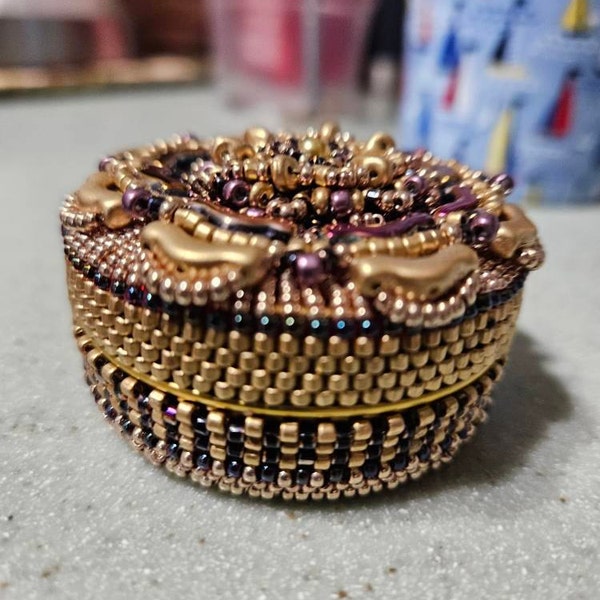 Ripple Wrap Bead Weaving Easy Tutorial for Use With Stormduo or Wave ...