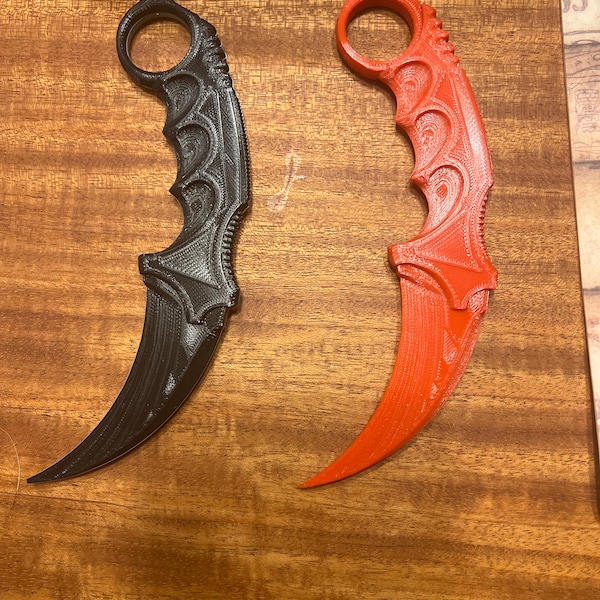 Plastic Model Karambit Knife - Etsy