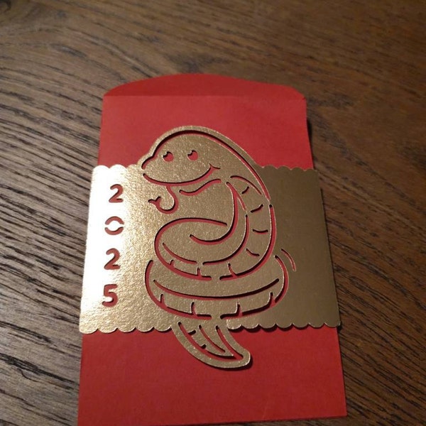 Lunar New Year 2025 Year of the Snake Red Envelopes | Chinese New Year ...