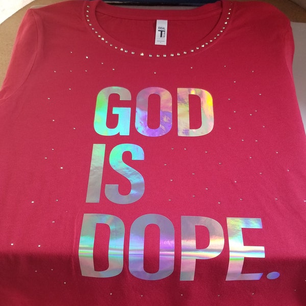 God is Dope SVG, Just God Cut File, God is Dope DXF, Vector, Printable ...