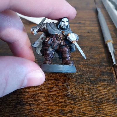 Dwarf Rogue Dnd Miniature thief Miniatures for Tabletop Games Like D&D ...