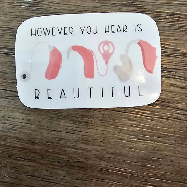 Hearing Aid Sticker Decal in Multiple Colors | Pride in Hearing ...