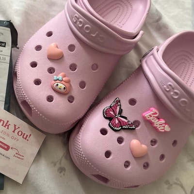 Blue Croc Charms 30 Charm Signs Symbols Phrases Pin Badge Sign Crab ...