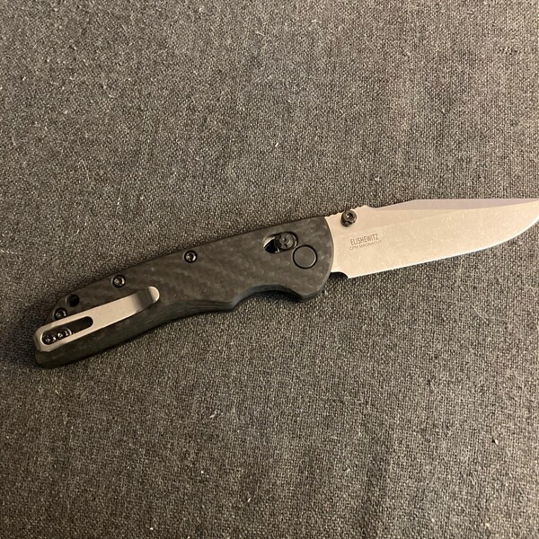 Titanium Flattop Deep Carry Pocket Clip for Sebenza -bead Blast Finish ...