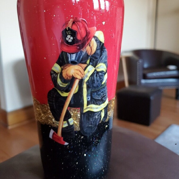 Fire Department Decal, Full Color Fire Department Support Decal, FD Sticker, Support Firefighter ...