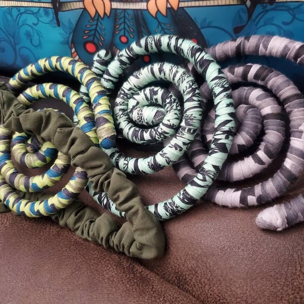 GREEN LOC TIE Bendable Dread Ties Dreadlock Accessories Loc Accessories ...