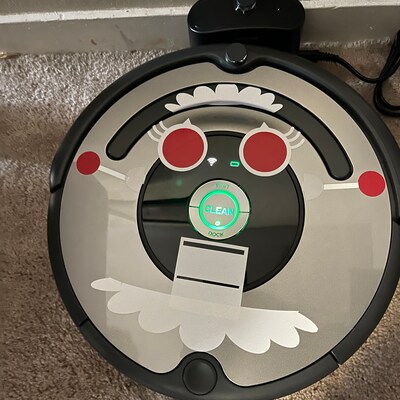 Original Deluxe Rosie the Robot Face Decals for Your Robotic Floor ...