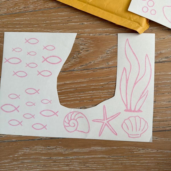 Under the Sea Wall Decals /nautical Bedroom /ocean Stickers / - Etsy