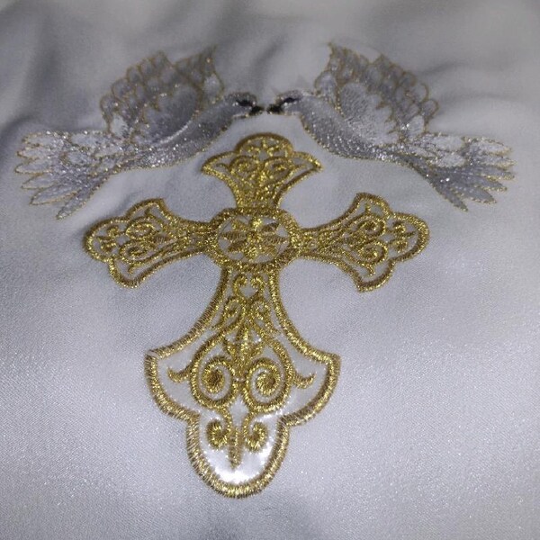 Cross With Doves Embroidery Design, Machine Embroidery Design Doves ...