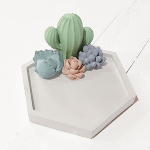 Set of Diffuser Stones Aroma Stones Concrete Rocks Gems Cement Gift ...