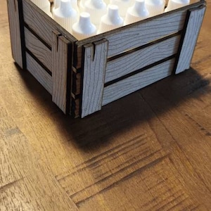 Shipping Crate Laser Cut Digital Files for Laser Cutting Hobby Vector ...