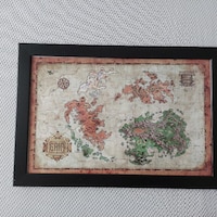 Map of Termina From Legend of Zelda, Majoras Mask - English or Hylian ...