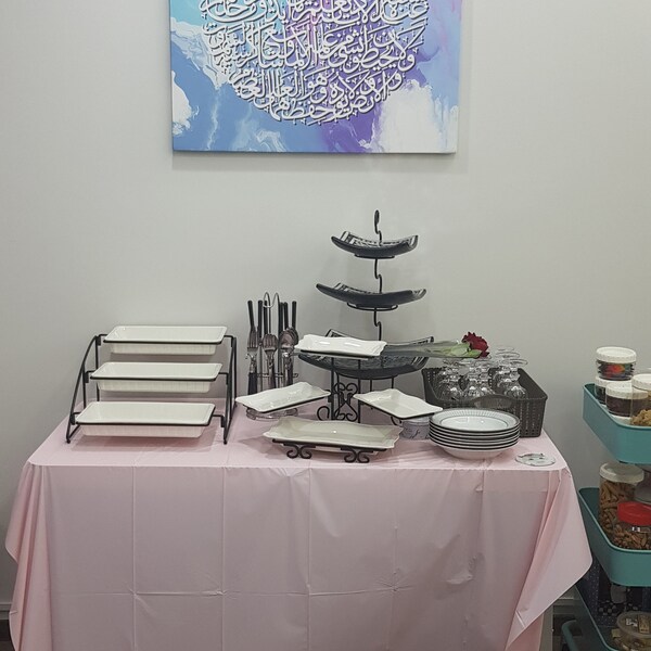 Prophet Muhammad Saying Hadith, Islamic Quote Arabic Wall Art Canvas ...