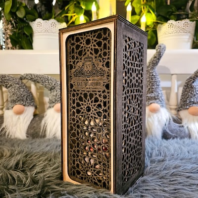 Rectangular Serving Tray Laser SVG File, Wooden Tea Tray Laser Cut ...