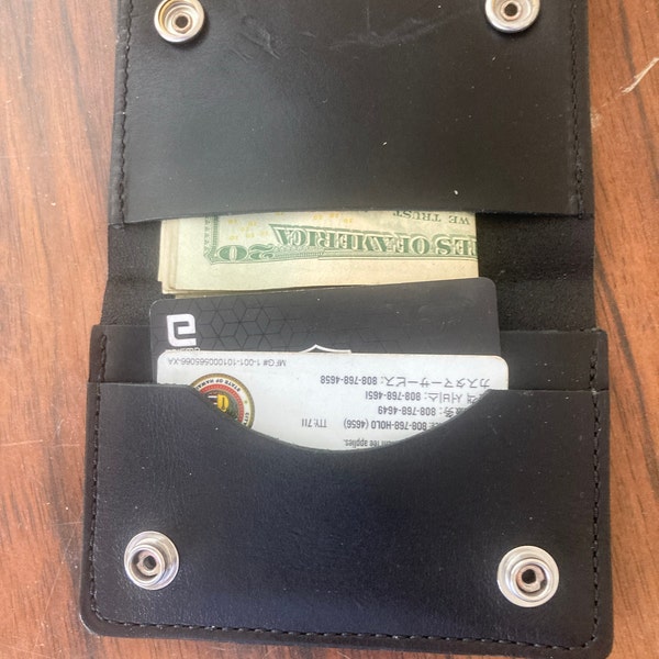Chain Wallet, Biker Wallet, Mens Leather Wallet, Small Biker Wallet ...