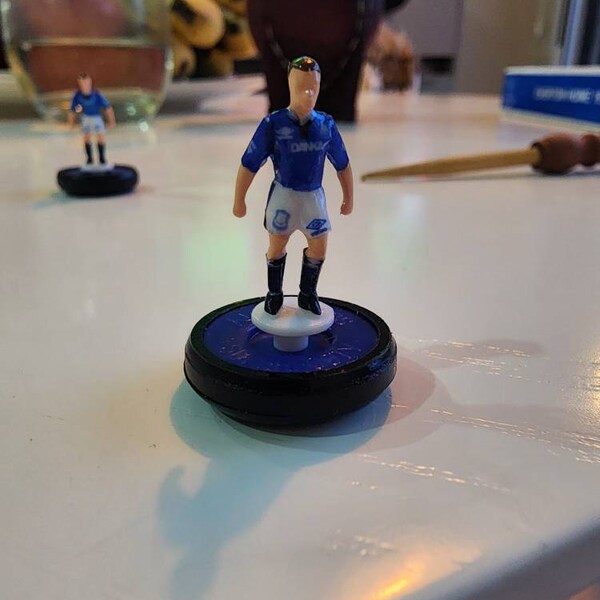 Chelsea Away Subbuteo Team Hand Paibted and Decal - Etsy UK