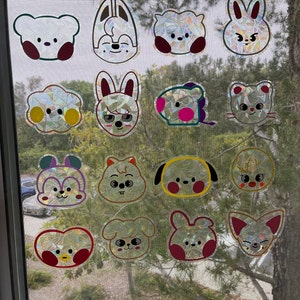 P1harmony Hand Peace Sign Laminated Glossy Vinyl Sticker - Etsy