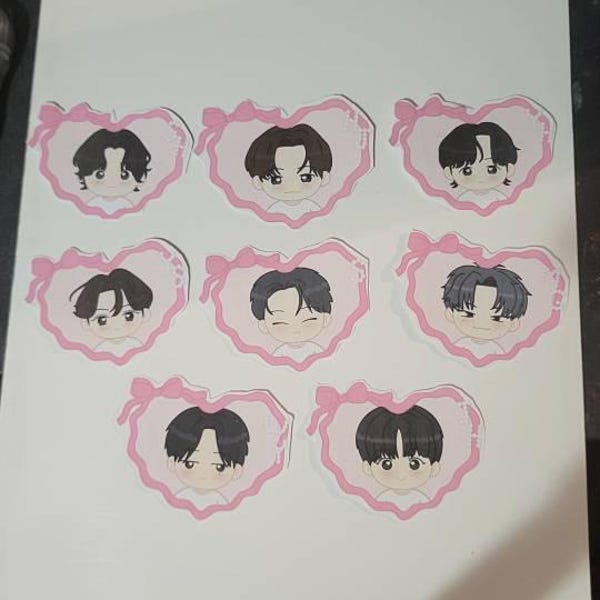 Ateez Names With Aniteez | Svg, Pdf, Png, Jpg, Eps | Ateez Decals ...