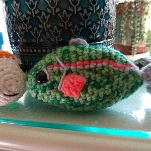 PATTERN: Ripple the Rainbow Trout Pattern Amigurumi Rainbow Trout ...