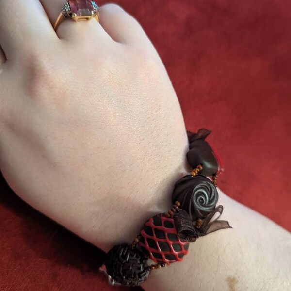 Miniature Chocolate Bracelet, Fake Food Jewelry - Etsy