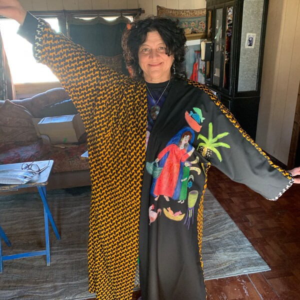 Short Arabic Shemagh-keffiyeh Jacket-kimono-poncho-tunic-robe-gilet ...