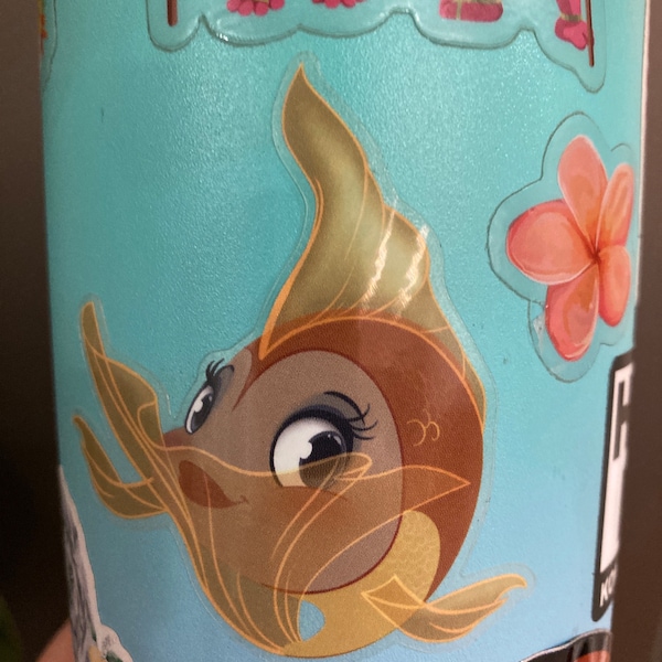 Cleo Sticker | Waterproof Transparent Vinyl Decal | Disney Pinocchio ...