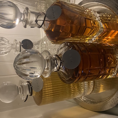 Liquor Labels, Decanter Tags, Whiskey, Scotch, Run, Vodka, Bar Tags ...