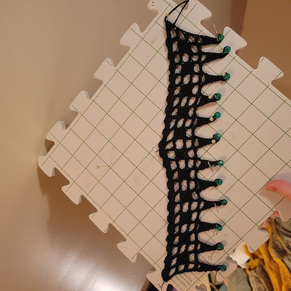 CROCHET PATTERN Gothic Collar, Victorian Gothic Crochet Pattern, Beaded ...