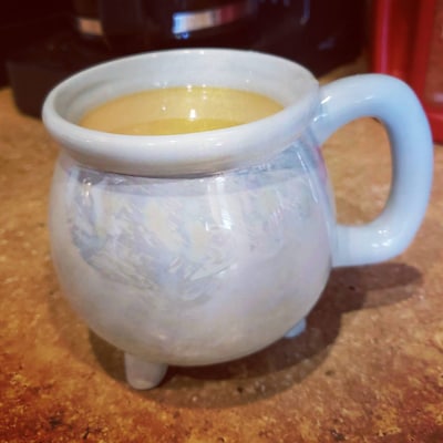 Pearl Blue Mug Witchy Witch Witch's Brew Brews Pagan - Etsy
