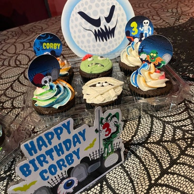 Monster Mini Golf Birthday Party Invitation Editable - Etsy