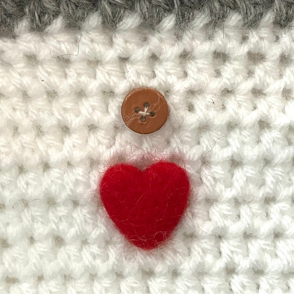 Tiny Red Heart Pin - Lapel Brooch for Weddings - Felt Heart Jewelry ...