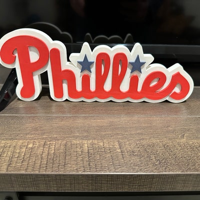 Phillies Custom 3D Printed Sign Wall-mounted Decor for Man Cave - Etsy