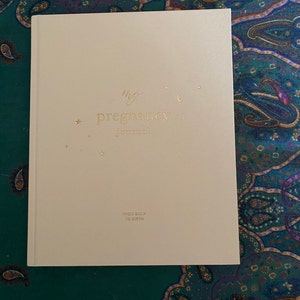 My Pregnancy Journal, Expectant Mother Gift, Pregnancy Planner Pearl ...
