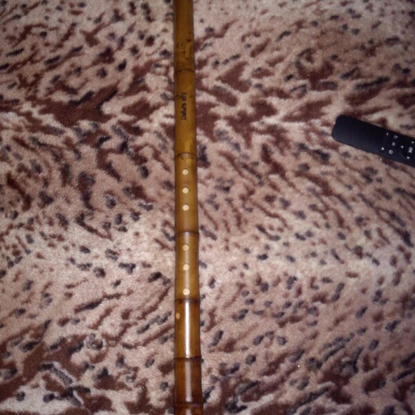 Chinese Bamboo Short Flute 6 Holes. Sound Standard to Match the Beat ...