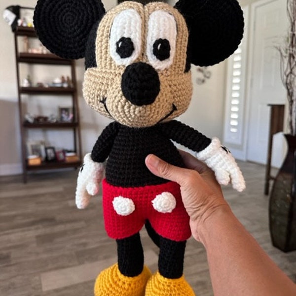 Set 2 in 1 Crochet Pattern, Two Mice Amigurumi Crochet Pattern, Mouse ...