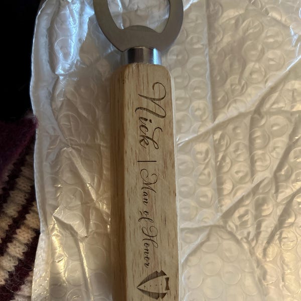 Custom Key Chain Opener,engraved Corkscrew,wedding Opener,bottle Opener ...