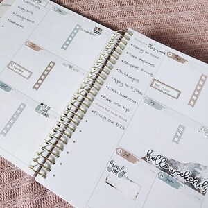 Cute Cursive Script Stickers - Etsy