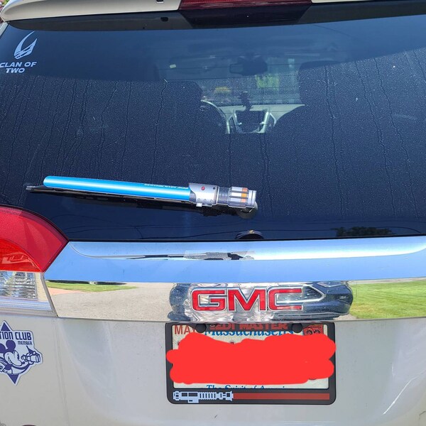 ORIGINAL Saber Wipertags (in 4 Colors) Attach to Rear Wiper Blades ...