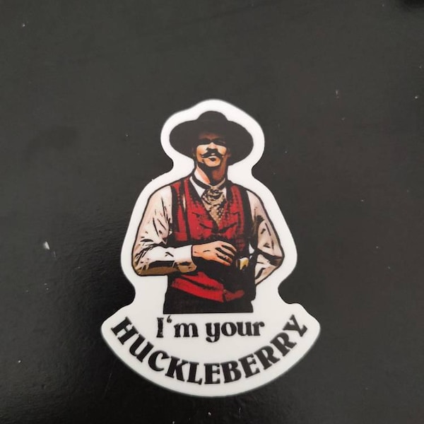 Western Movie Tombstone Doc Holiday “you May Go Now” Vinyl Sticker - Etsy