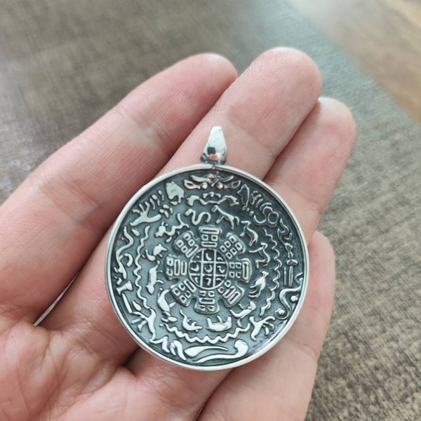 Solid, Gold, 14k, Yellow, Cross, Ragnar, Ragnar’s Cross, Pendant ...