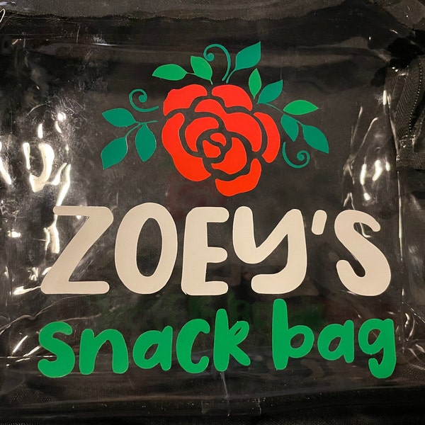 Kids Snack Bag, Diaper Bag, Personalized Snack Bag, Toddler, Baby Bag ...