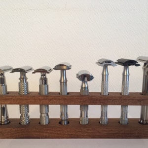Brick Safety Razor Display African Hardwood - Etsy
