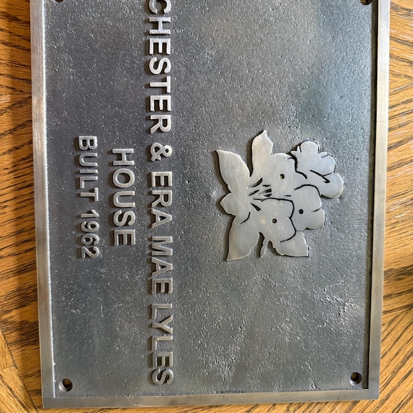 Custom Made Cast Bronze Signs & Plaques - Personalized Logo/crest ...